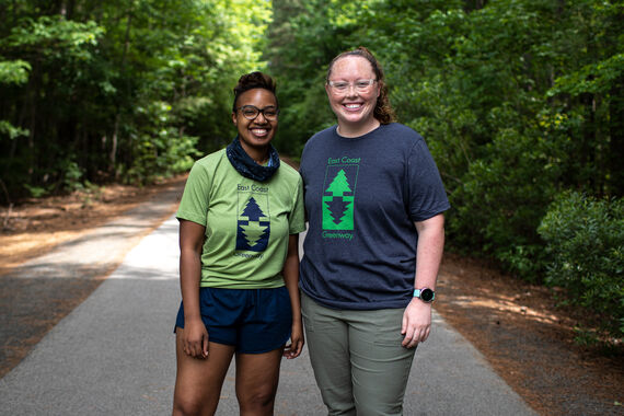 East Coast Greenway - Two new staff members enhance Greenway communications team